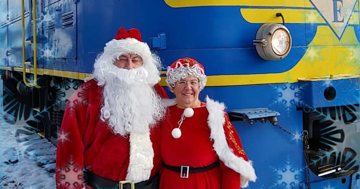Santa Express Train Ride in NY | New York & Lake Erie Railroad